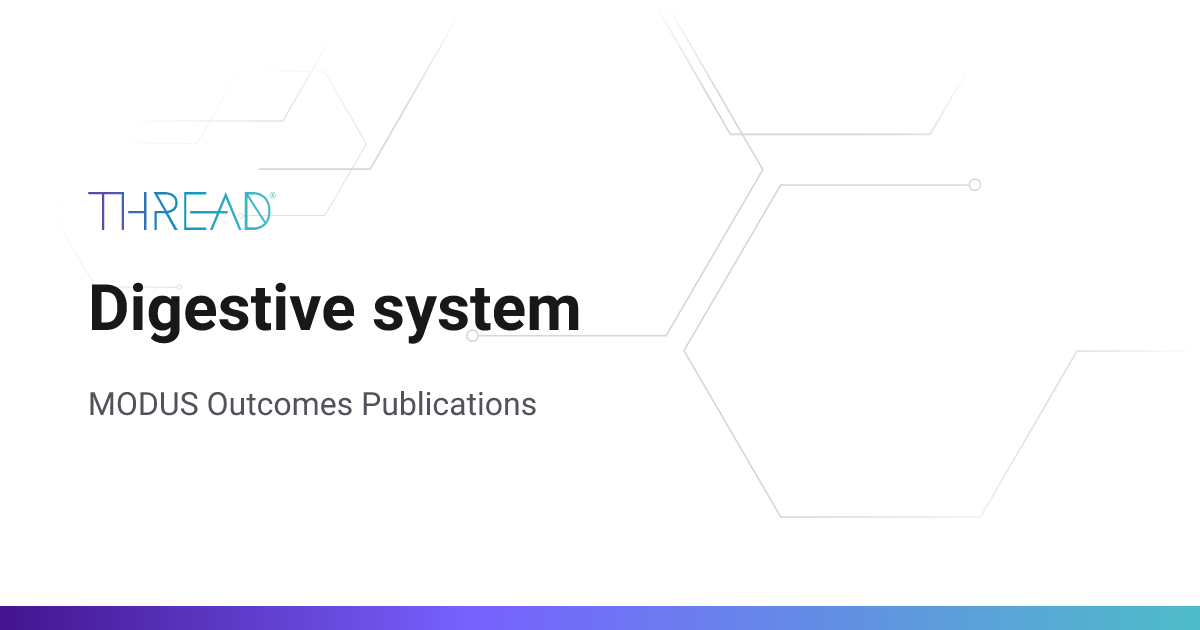 Digestive system | THREAD